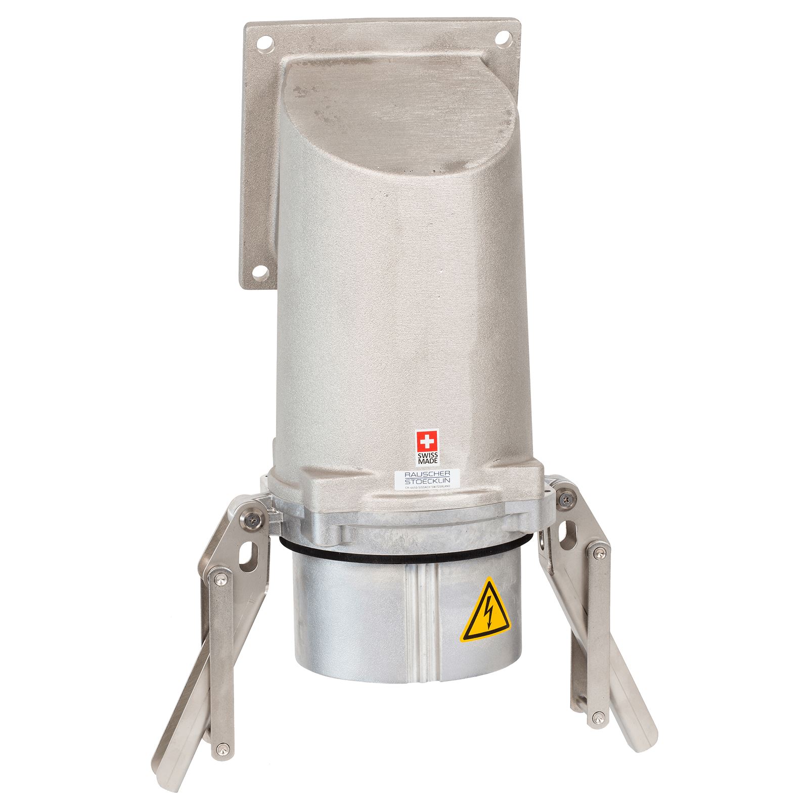 Angled Panel Mount Appliance Inlet | High Current Connectors